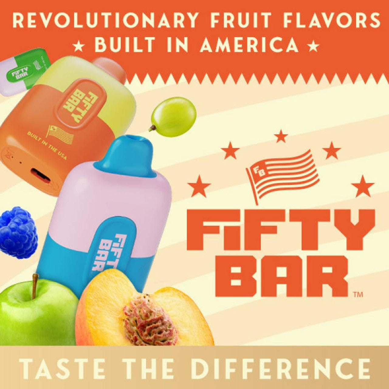 Fifty Bar Disposable Vapes - 6500 to 20K Puffs