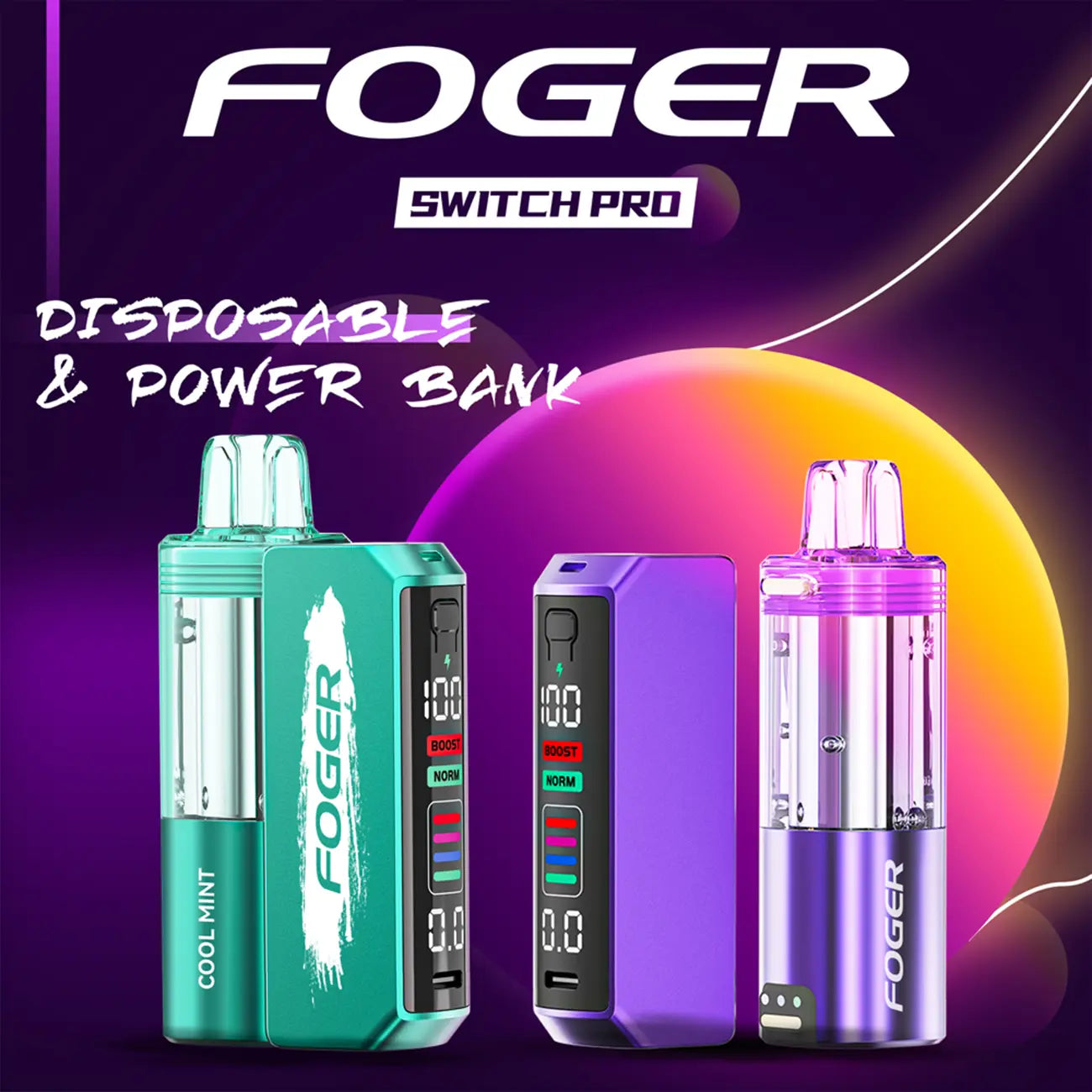 Foger Switch Pro 30K Disposable Vape | Up to 30,000 Puffs
